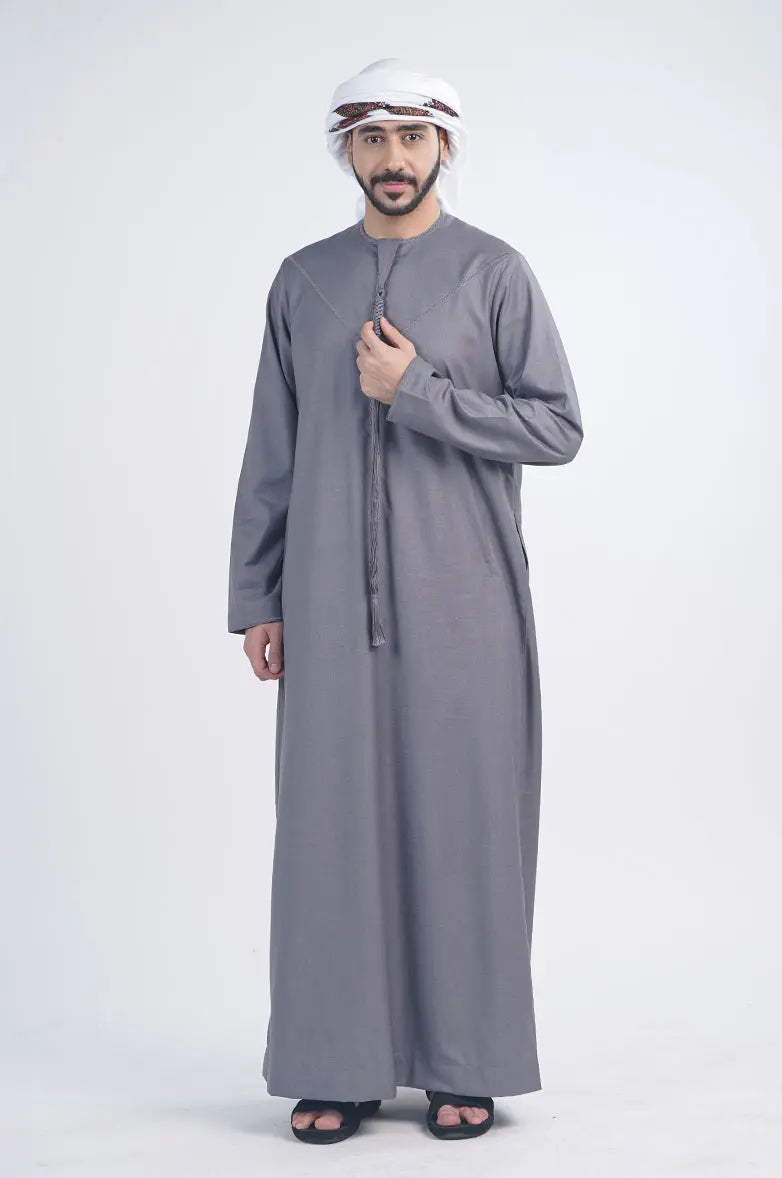 Stylish Emirati Winter Kandura – Premium Comfort – Al Telal Gents Fashion